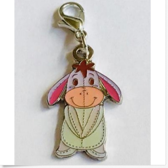 Disney | Jewelry | Disney Eeyore Charm Clip On Zipper Pull Purse ...